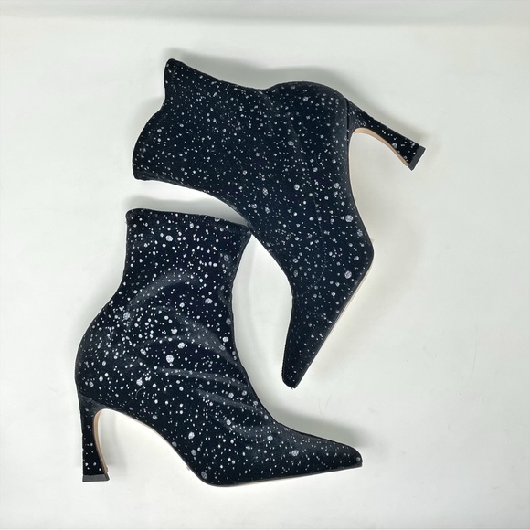 Pancaldi | Shoes | Pancaldi Diane B Velvet Sparkle Ankle Boot Size 36 ...